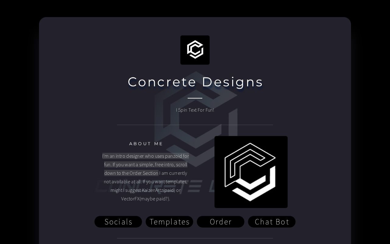 Concrete Designs